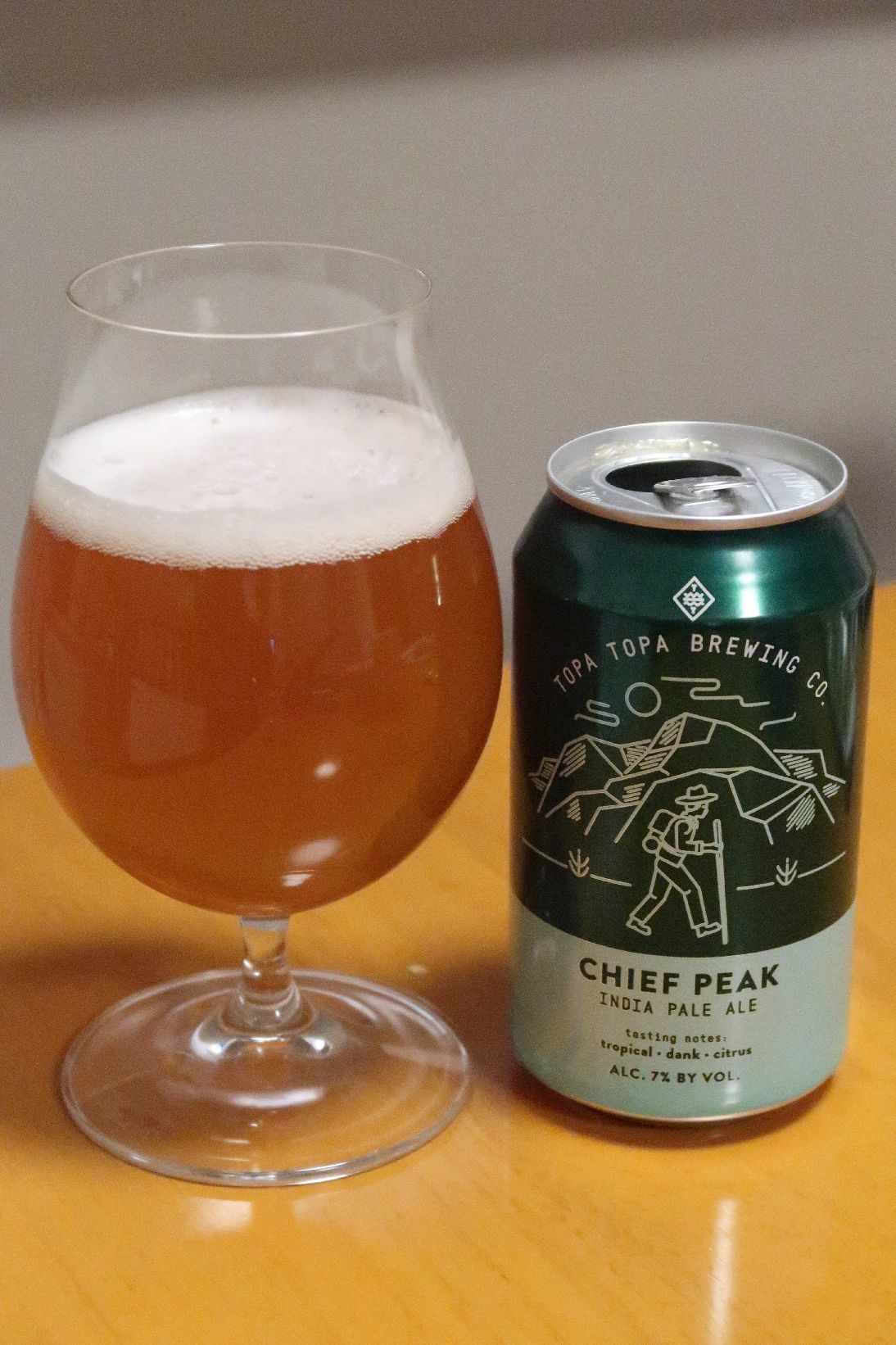 TOPA TOPA BREWING CHIEF PEAK: きょうの幸せビール
