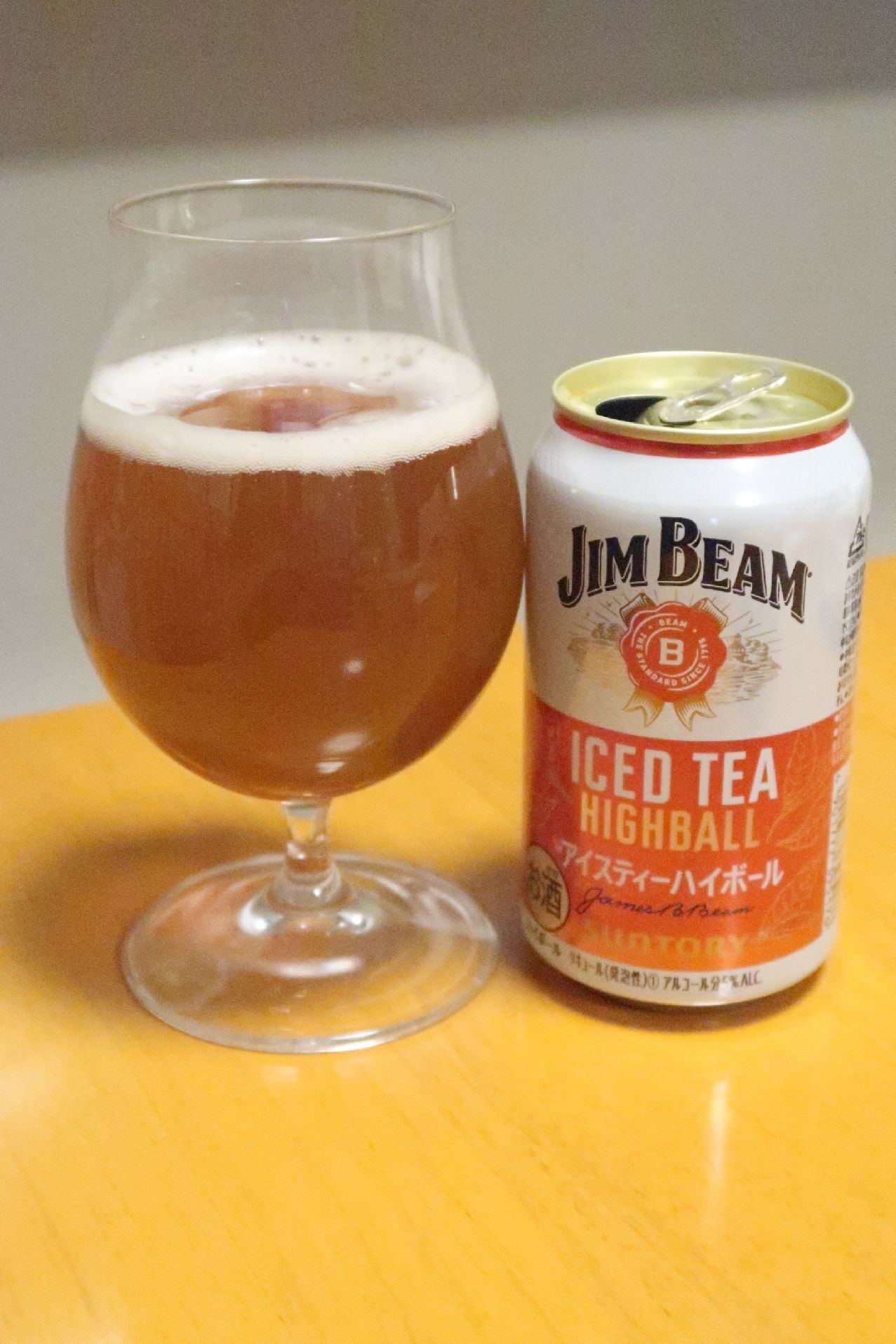 JIM BEAM ICED TEA HIGH BALL: きょうの幸せビール